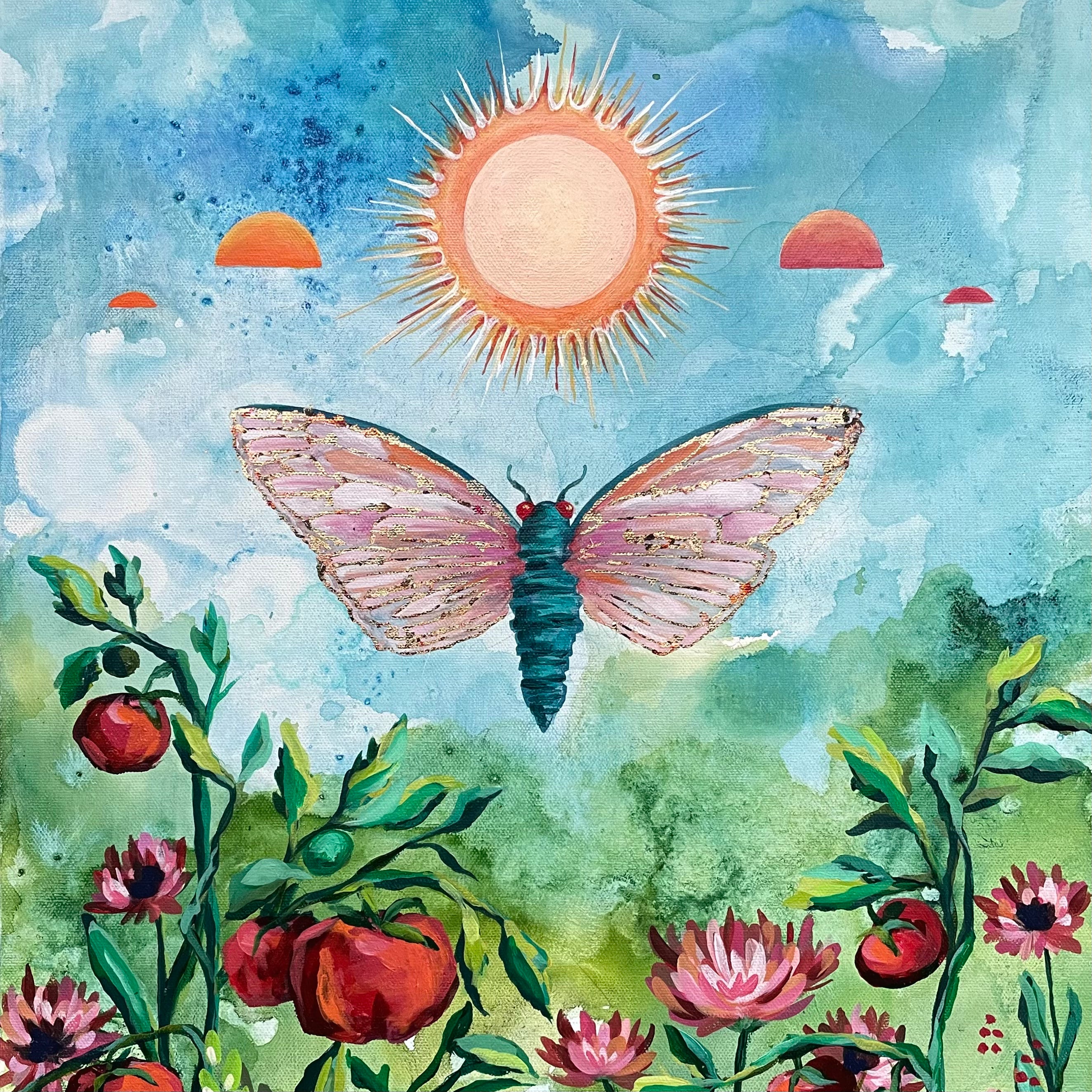 Nature Paintings – Sunni Mockingbird