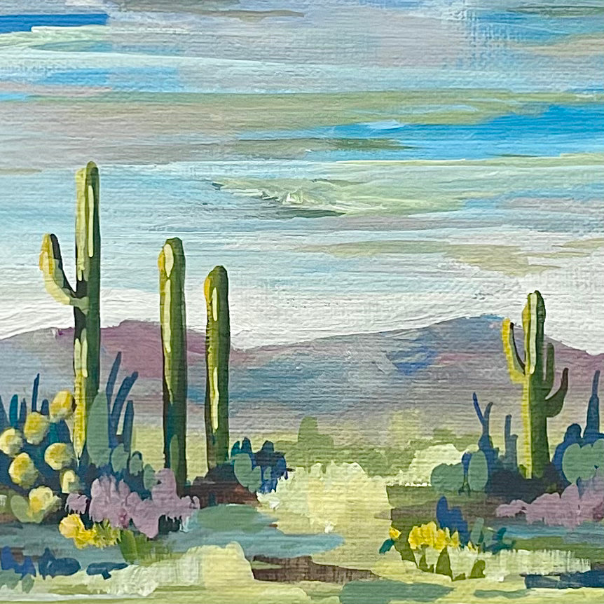 Small Matted Works – Sunni Mockingbird